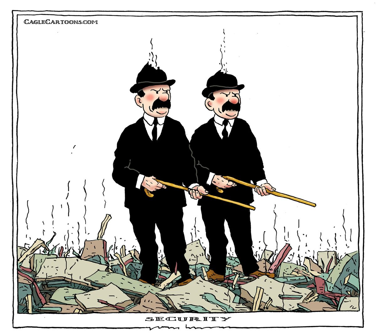 Political cartoon world terrorism Belgium Brussels terror | The Week