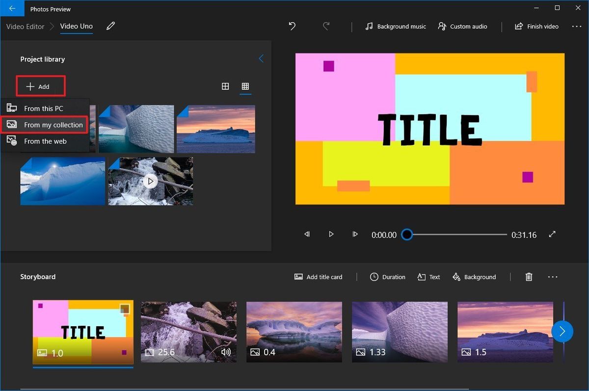 How to use the Photos app video editor on Windows 10 | Windows Central