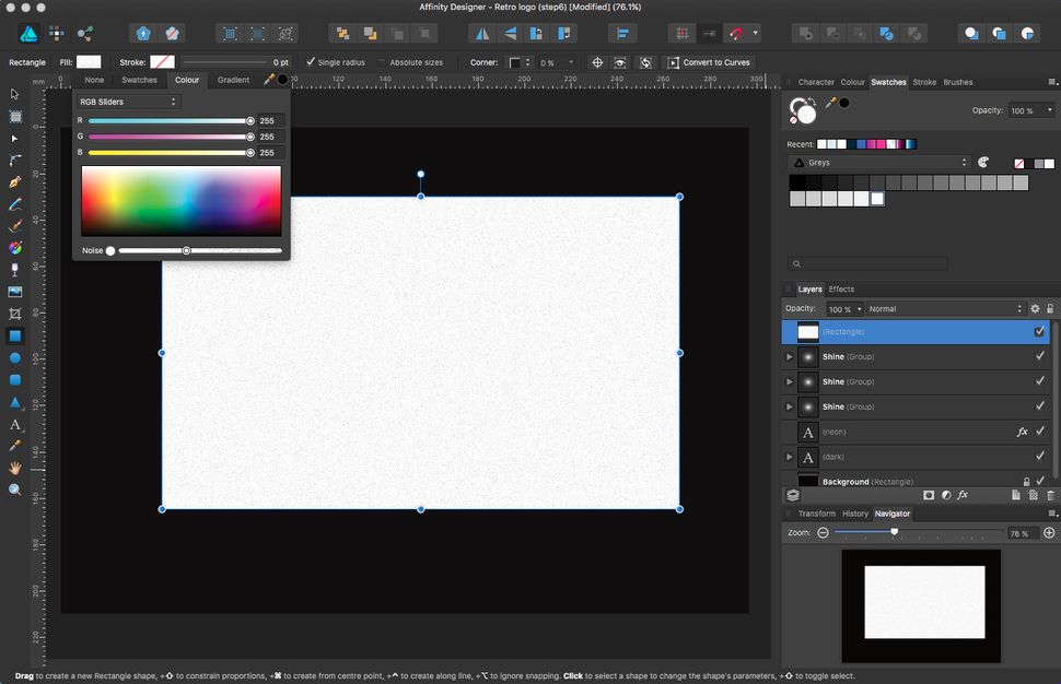 How to create a retro logo with Affinity Designer | Creative Bloq