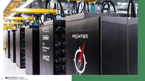 Frontier trained a ChatGPT-sized large language model with only 3,000 of its 37,888 Radeon GPUs ...