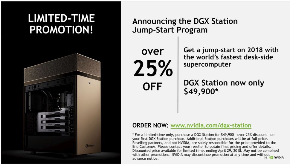 Nvidia Lowers DGX Station Pricing By 25% | Tom's Hardware