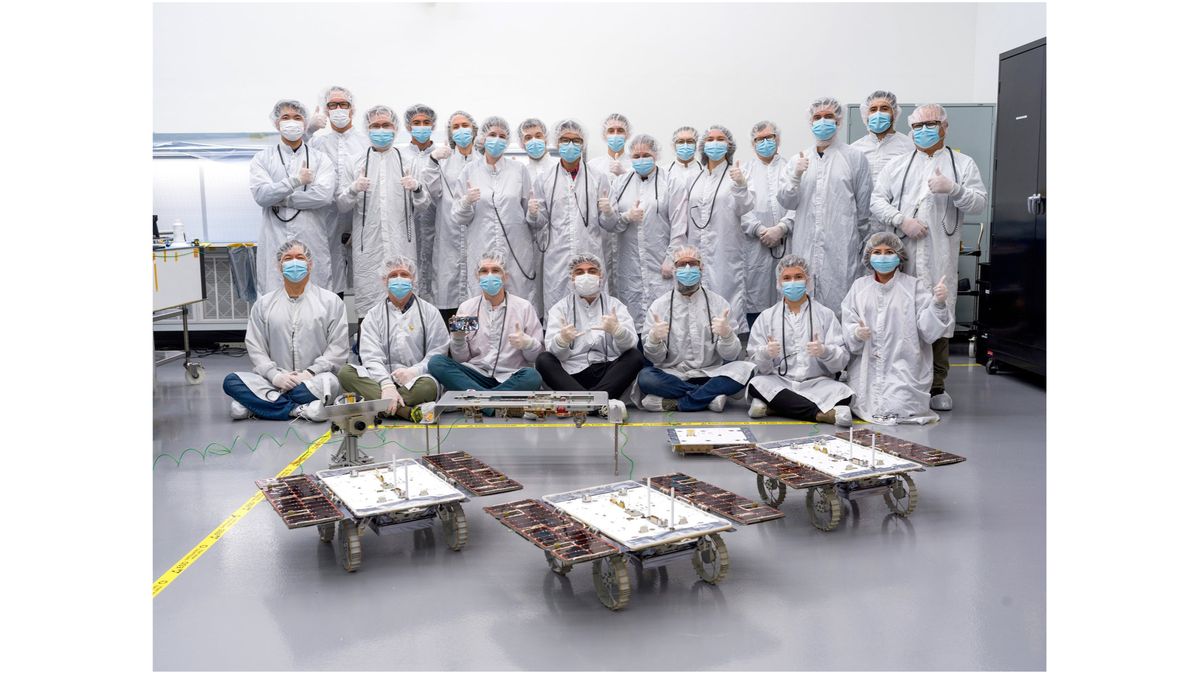 Trio of mini moon rovers pass key tests ahead of upcoming lunar launch ...