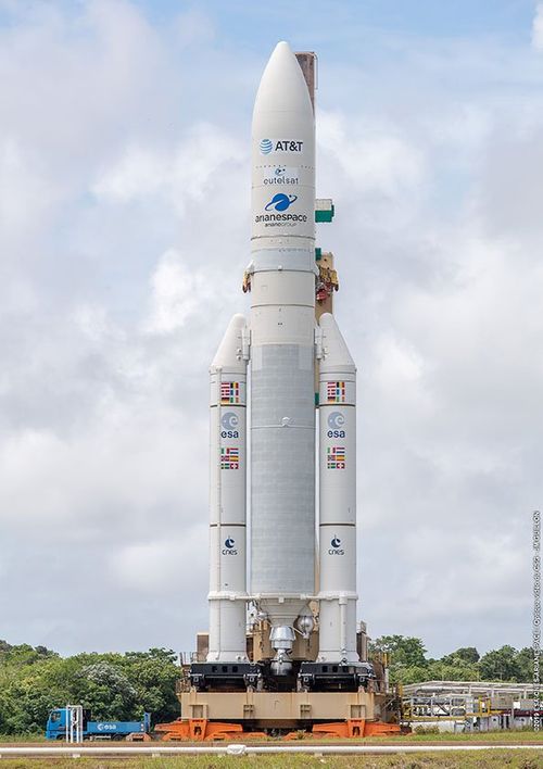 In Photos: Ariane 5 Rocket Launches DirecTV 16 and Eutelsat 7C ...
