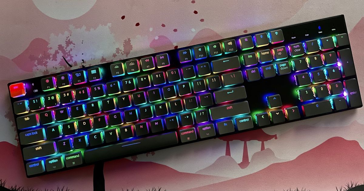 Keychron K1 V4 review: A sleek, low-profile mechanical keyboard for ...
