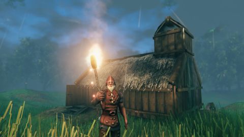 Valheim: How to build a campfire indoors | PC Gamer