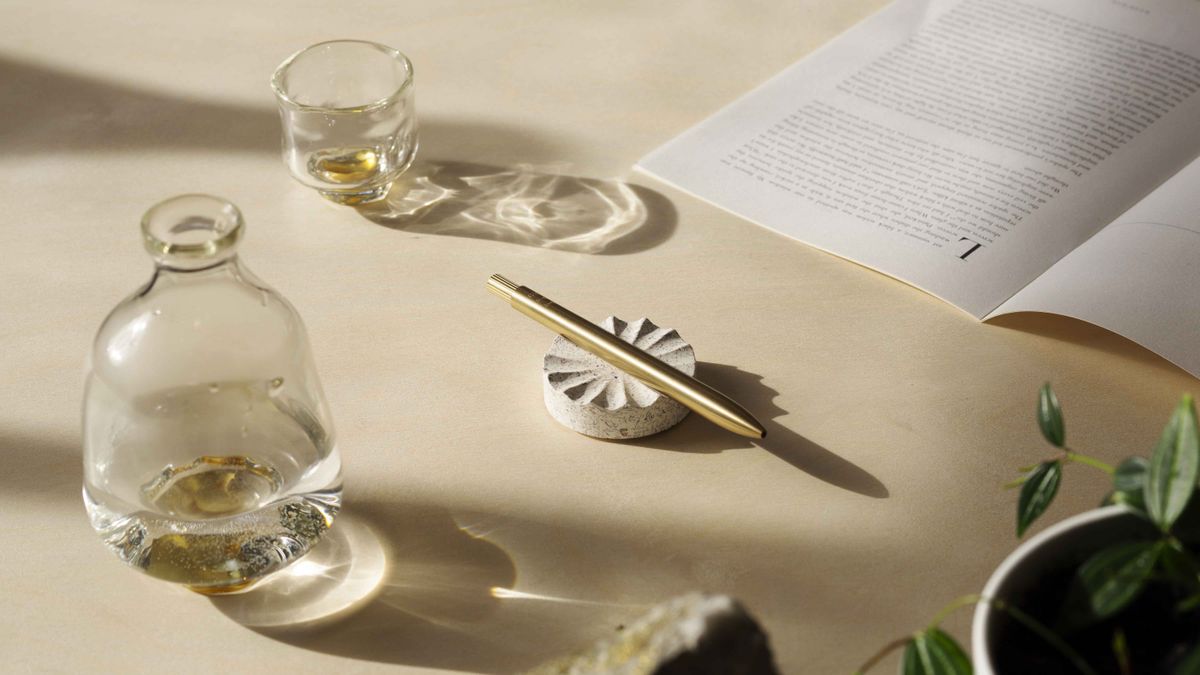 Elegant pen rests made of recycled materials | Wallpaper*