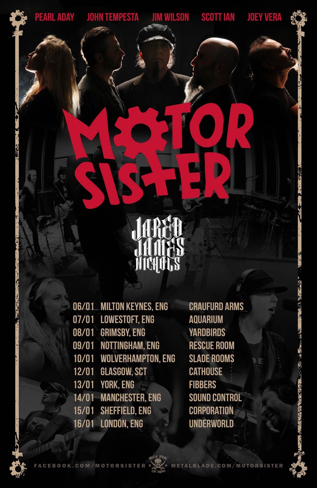 Motor Sister announce 2016 UK tour | Louder