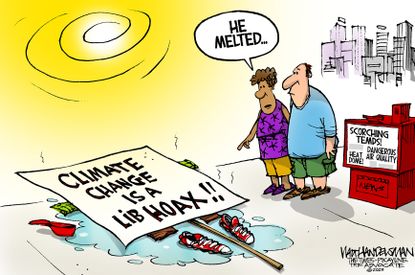 5 scorching cartoons about the record summer heat | The Week