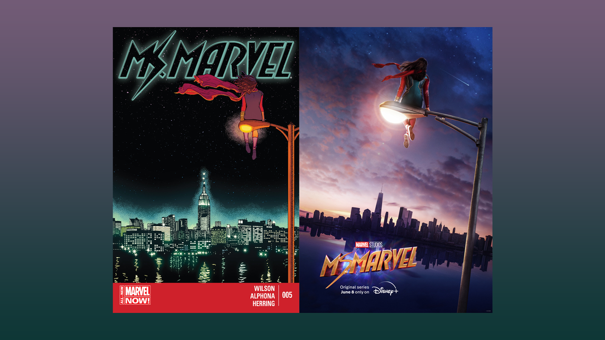 Here's why I love the new Ms Marvel poster | Creative Bloq