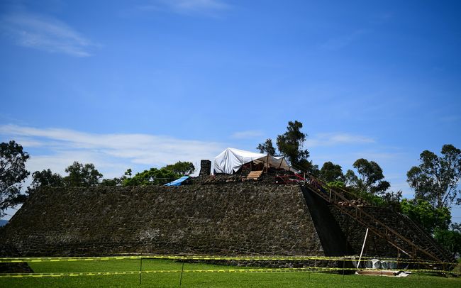 Earthquake in Mexico Cracked a Pyramid and Revealed an Ancient Temple ...