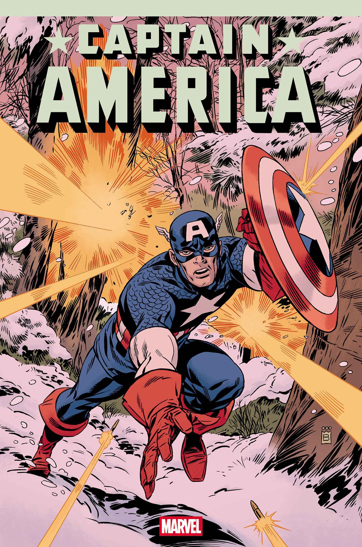 Captain America takes on Doctor Doom in a flashback story that sets up ...