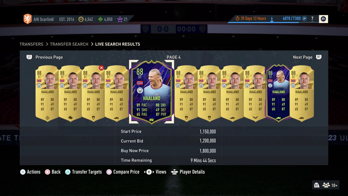 FIFA 23 OTW tracker for dynamic Haaland, Mane and Rudiger cards ...