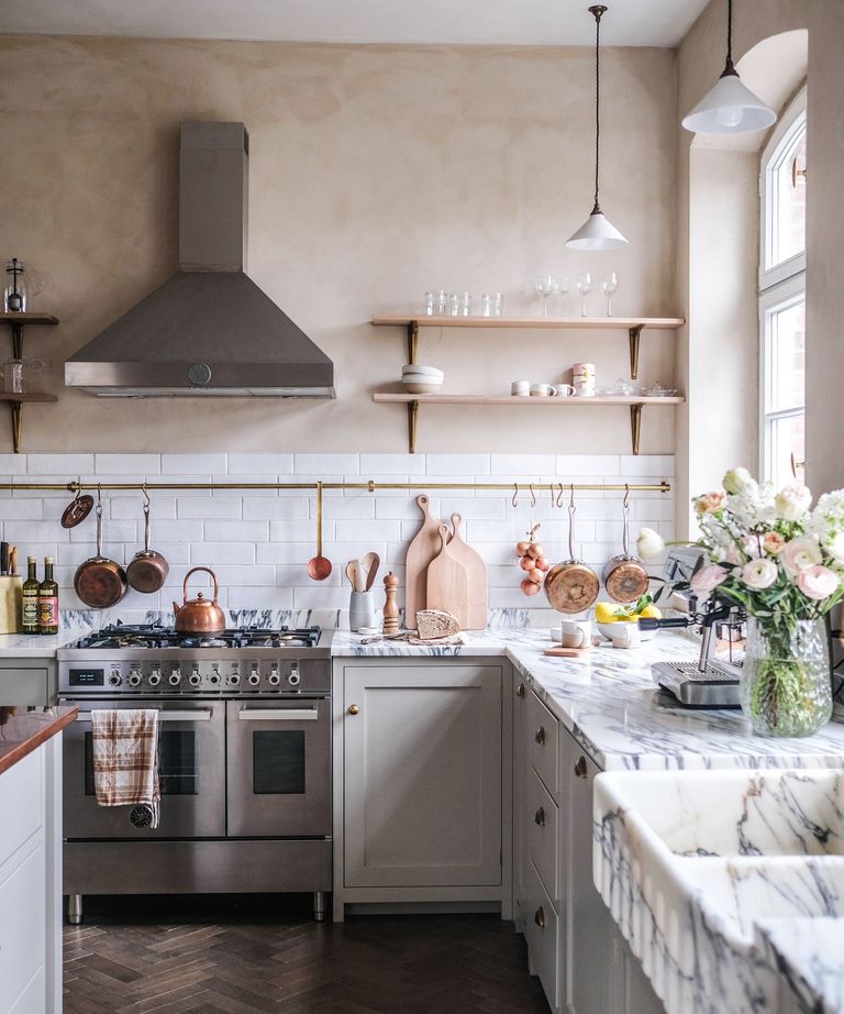 Greige kitchen cabinet ideas: 6 expert-approved looks | Homes and Gardens