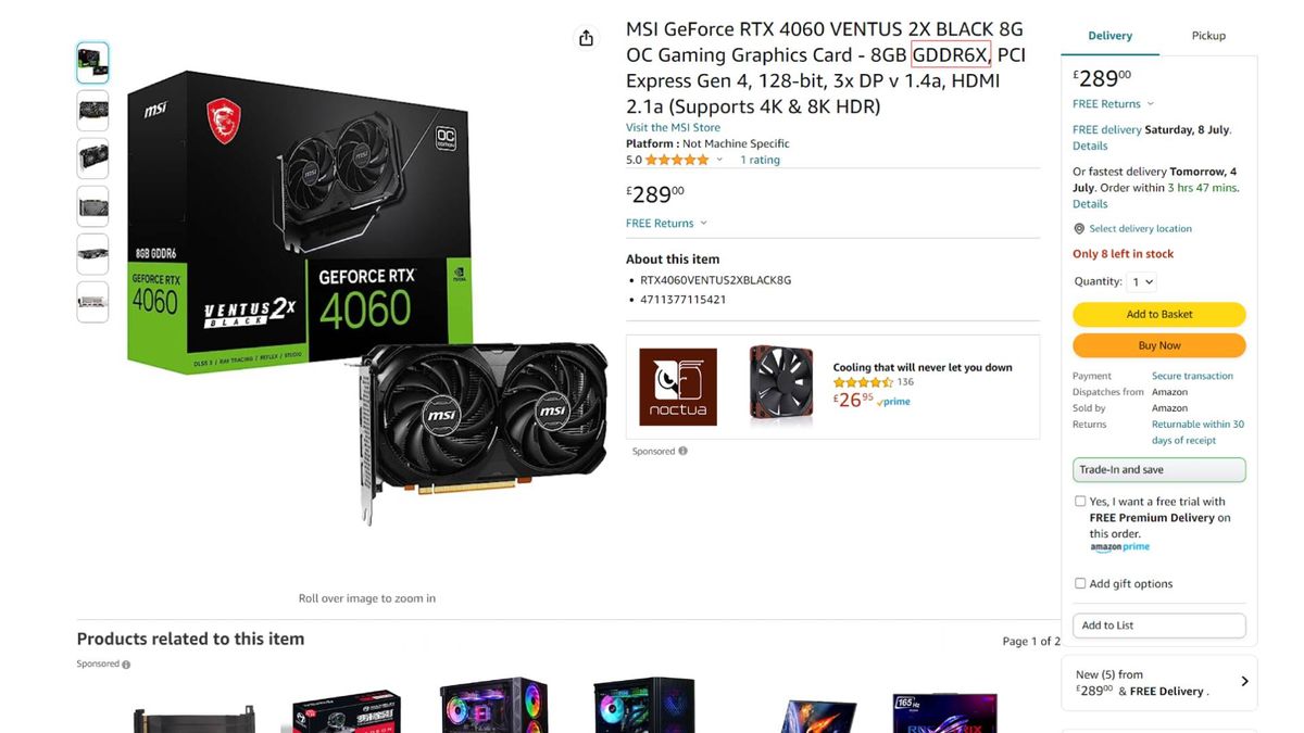 Here's why you should double check GPU specs this Prime Day | GamesRadar+