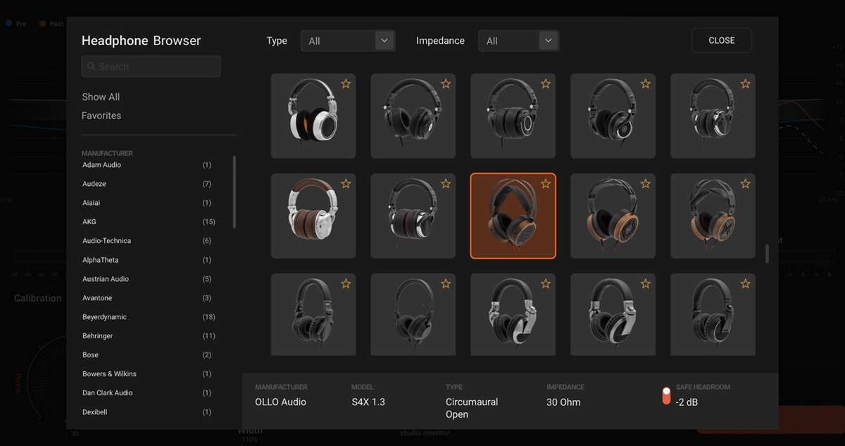 “The natural depth, width and clarity of a real control room - right in the user’s headphones ...