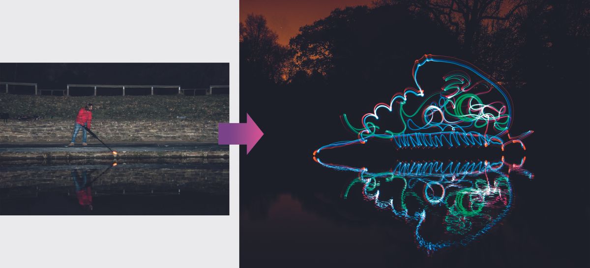 How to create symmetrical light paintings | Digital Camera World