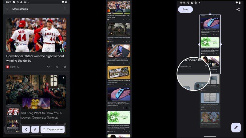 How to take scrollable screenshots in Android 12 | Android Central
