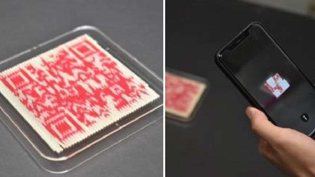 These 3D-printed QR codes are scannable and edible | Tom's Hardware