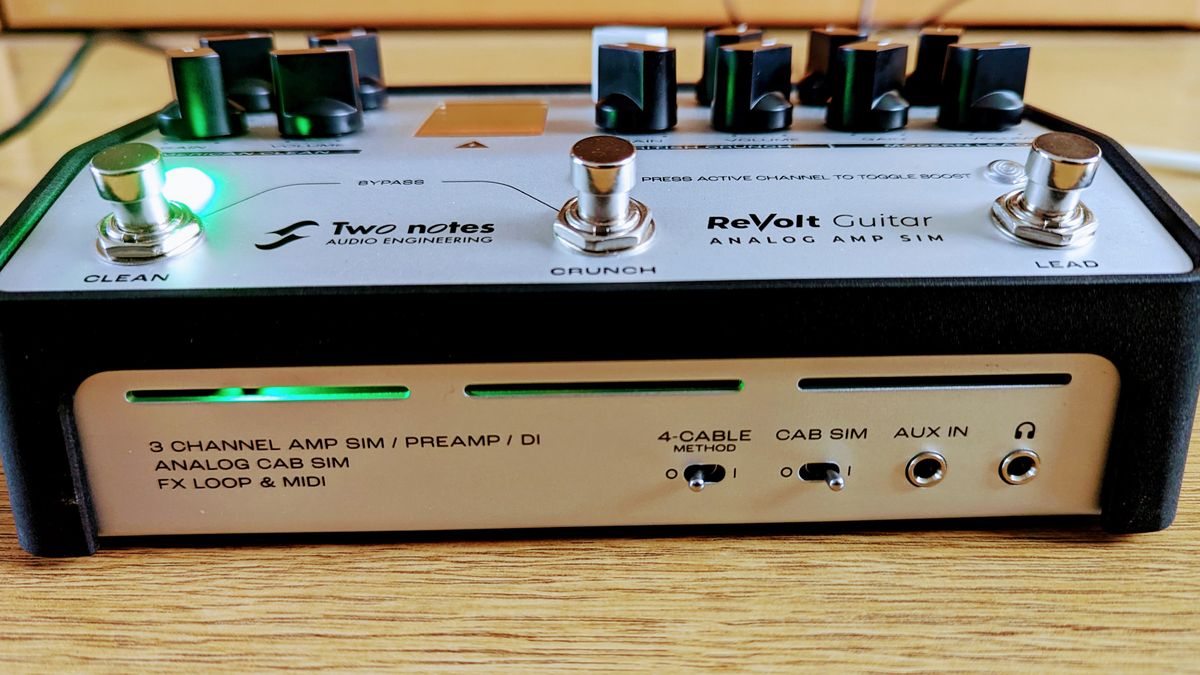 Two Notes ReVolt Guitar Analog Amp Sim pedal review | MusicRadar