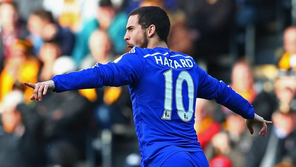 'Happy' Hazard rejects talk of Chelsea exit | FourFourTwo