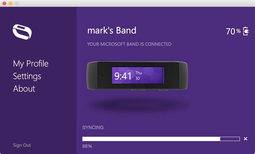 Sync or update your Band with the Microsoft Band Sync app for Windows ...