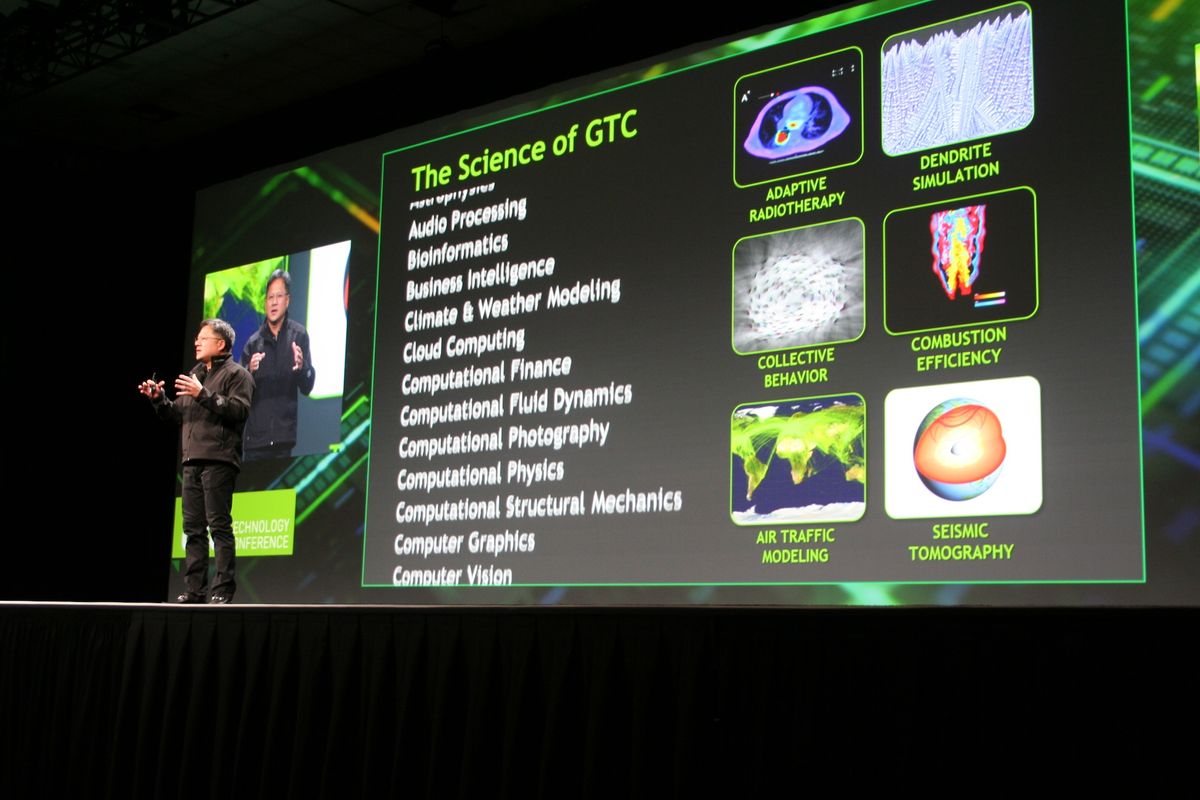 Nvidia's GPU Technology Conference Keynote Liveblog | Tom's Hardware
