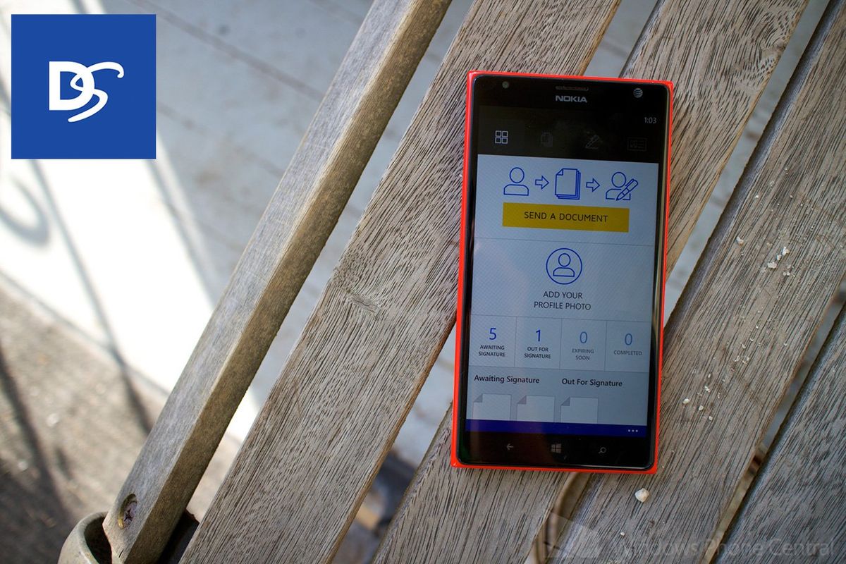 Use DocuSign Ink to sign important documents on Windows Phone 8 ...