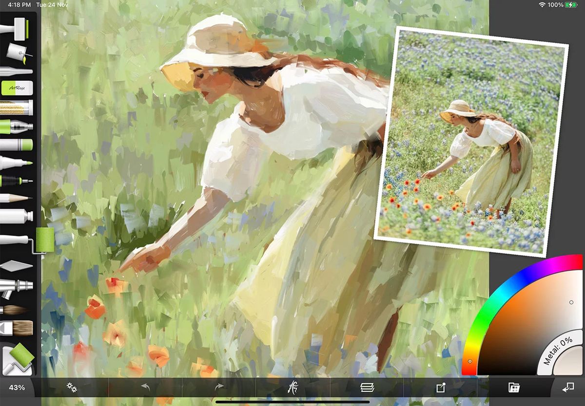 The top 5 non-AI digital art apps for 2026 include Procreate, ArtRage ...