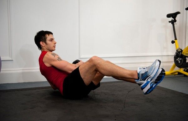 Kettlebell Seated Russian Twists | Coach