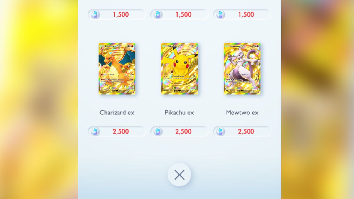 All Pokemon TCG Pocket's rarest cards | GamesRadar+