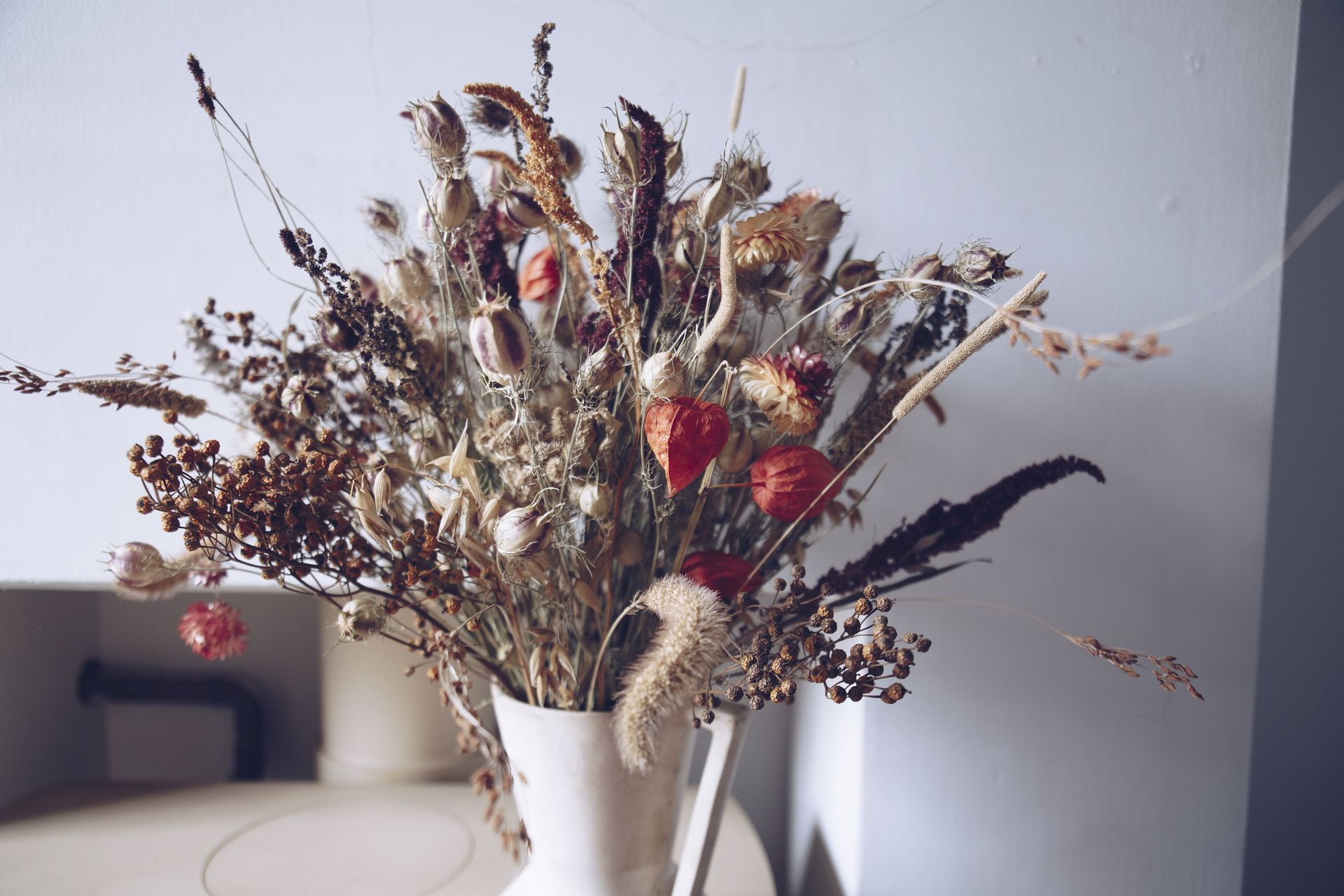 Florist Angela Maynard on dried flowers care and styling | Livingetc