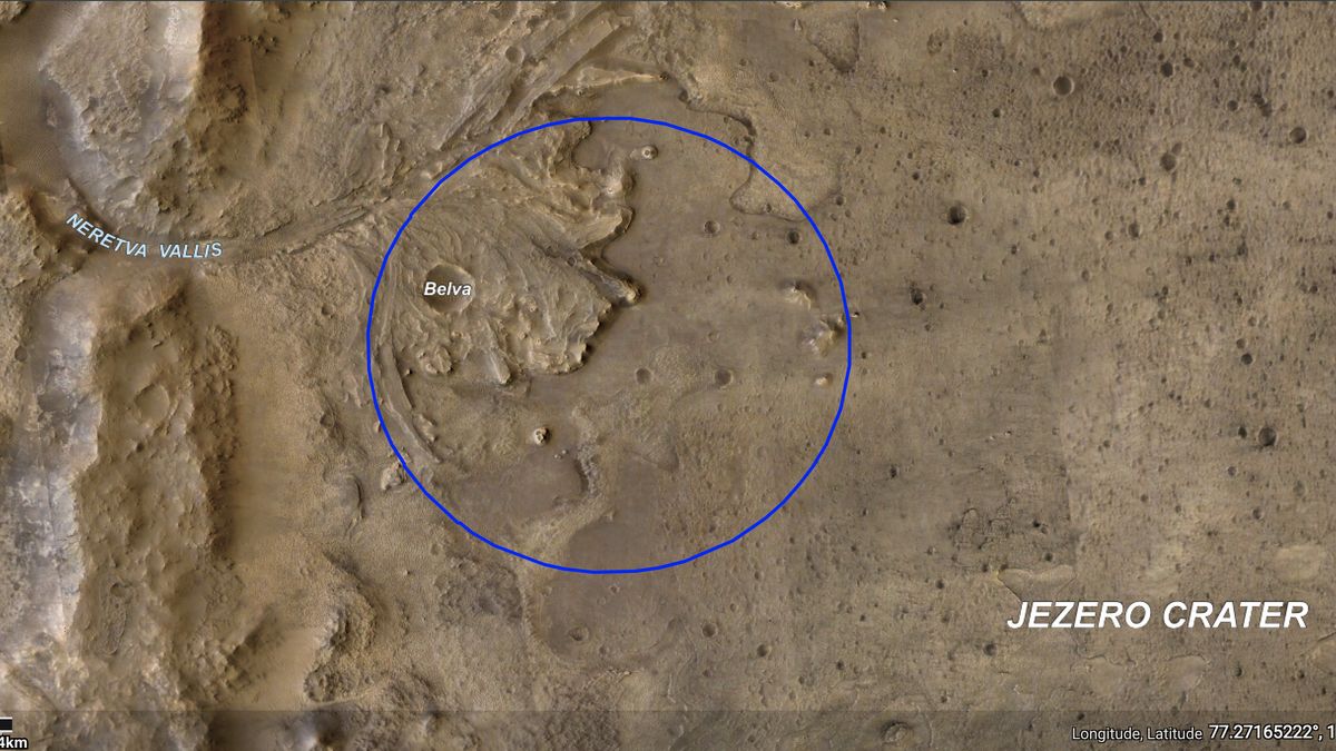 Photo tour of Jezero Crater: Here's where Perseverance will land on ...