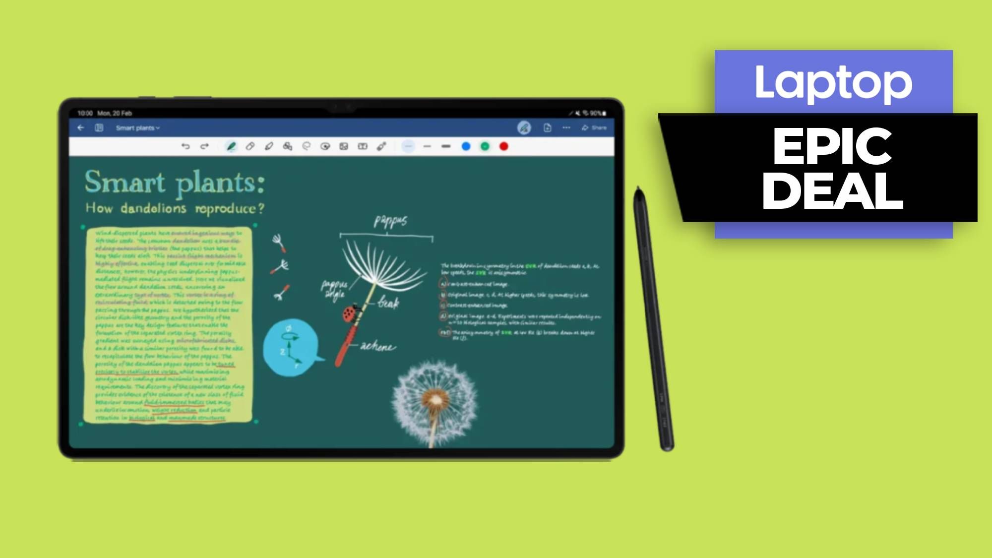 This epic Galaxy Tab S9 deal bundles Goodnotes and a keyboard for free ...