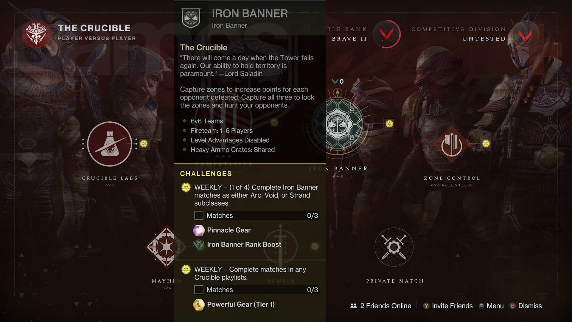 How to complete Destiny 2 Iron Banner daily challenges | GamesRadar+