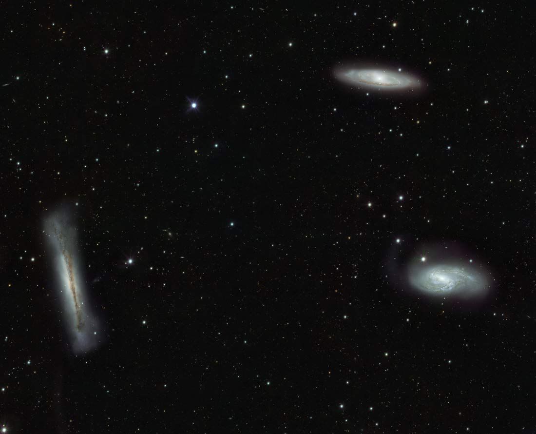 Galaxy Triplets Pose for Cosmic Family Portrait | Space