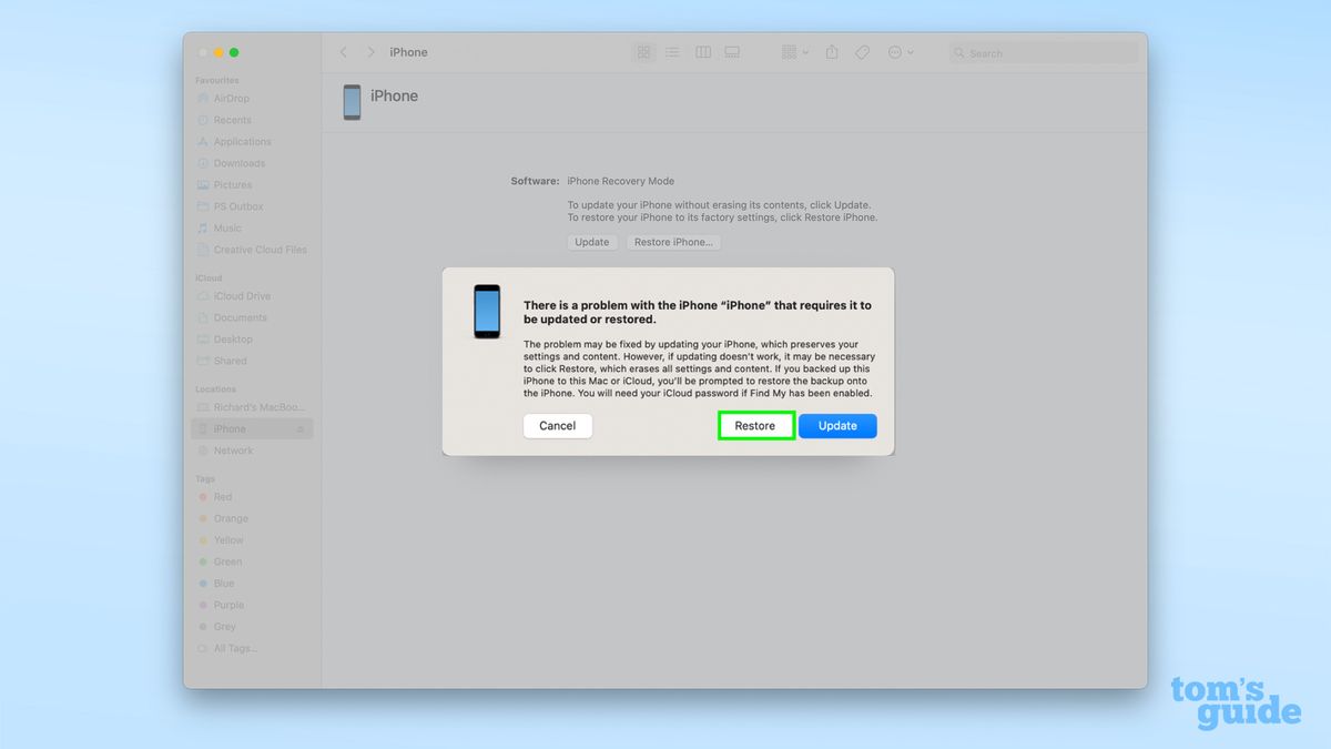 How to downgrade from iOS 17 beta back to iOS 16 | Tom's Guide