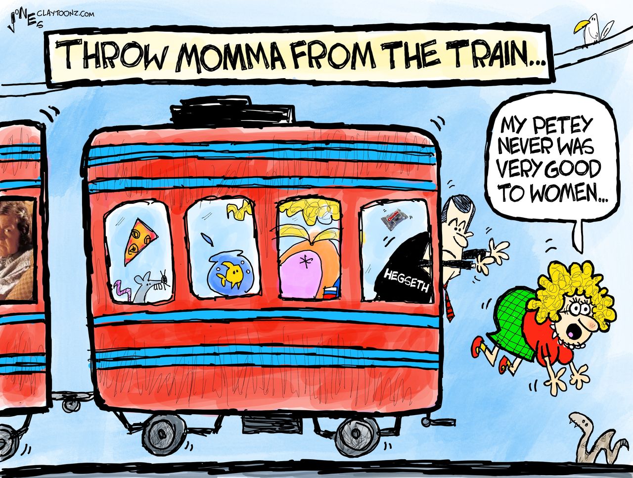 5 hilariously hypermasculine cartoons about Pete Hegseth’s nomination ...