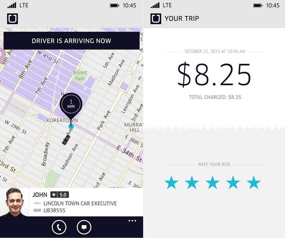 Uber officially returns to Windows Phone | Windows Central