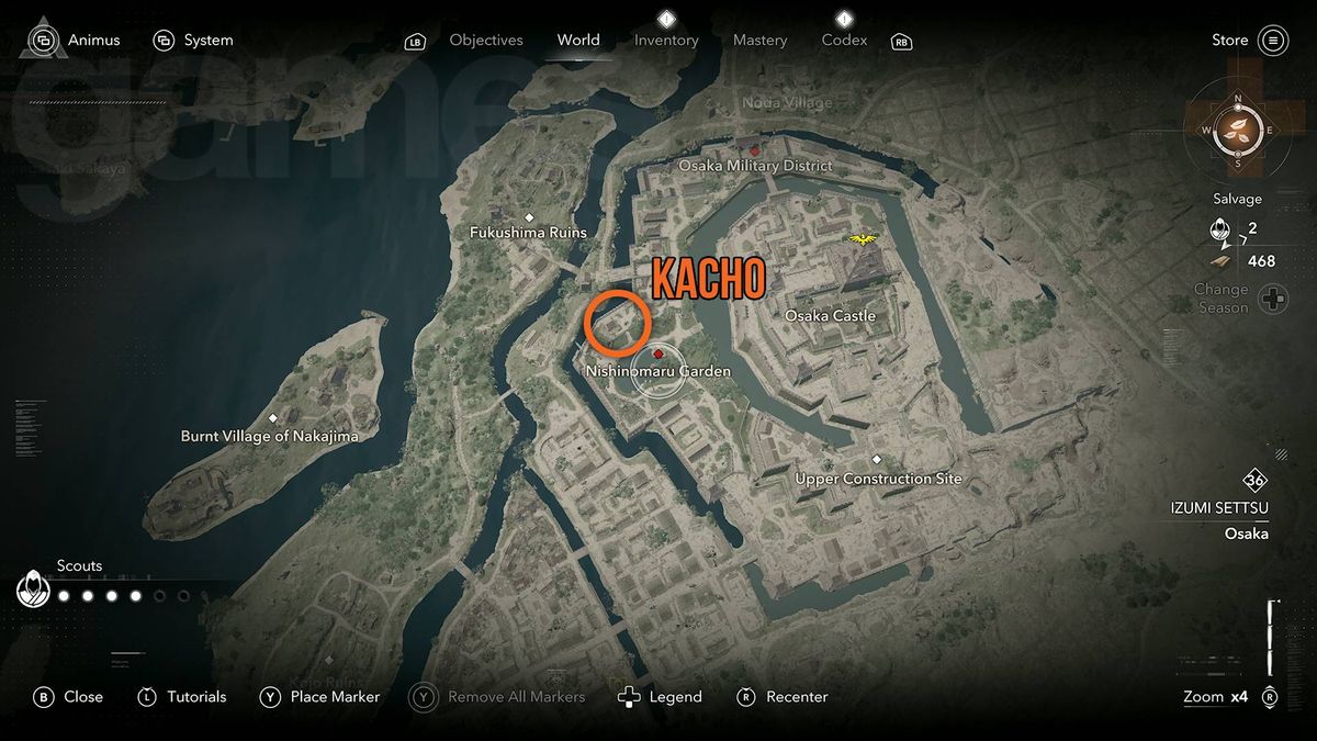 Assassin's Creed Shadows Butterfly Collector walkthrough | GamesRadar+