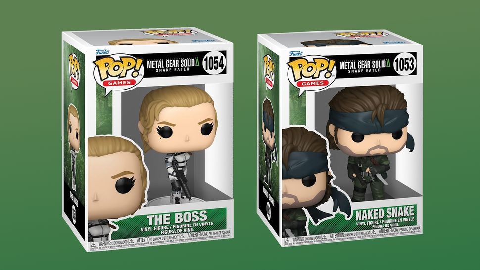 Naked Snake and The Boss Metal Gear Funko Pops are available to pre ...