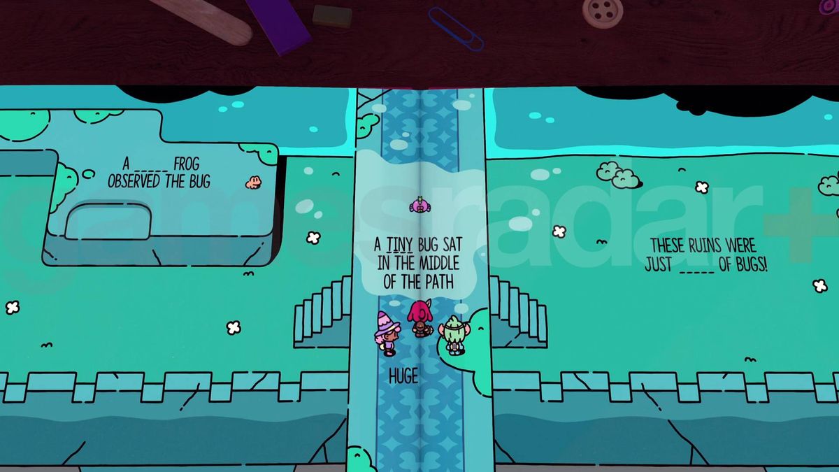How to get past the huge bug in The Plucky Squire | GamesRadar+