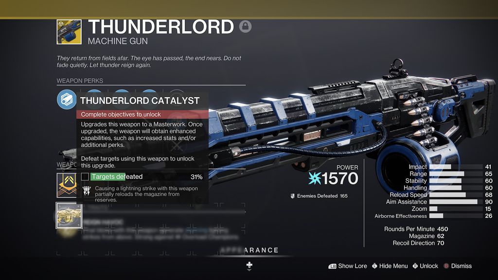 How to get the Thunderlord Catalyst in Destiny 2 | GamesRadar+