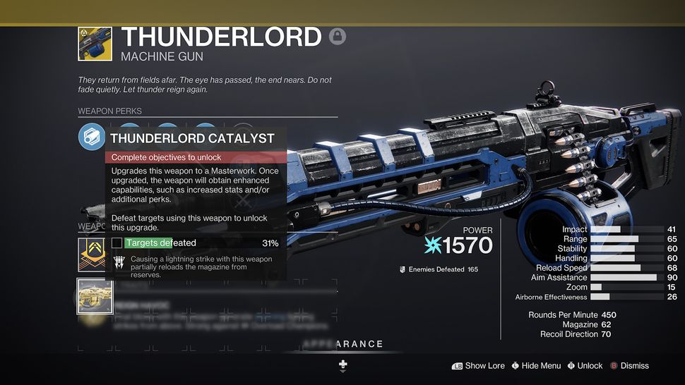 How to get the Thunderlord Catalyst in Destiny 2 | GamesRadar+