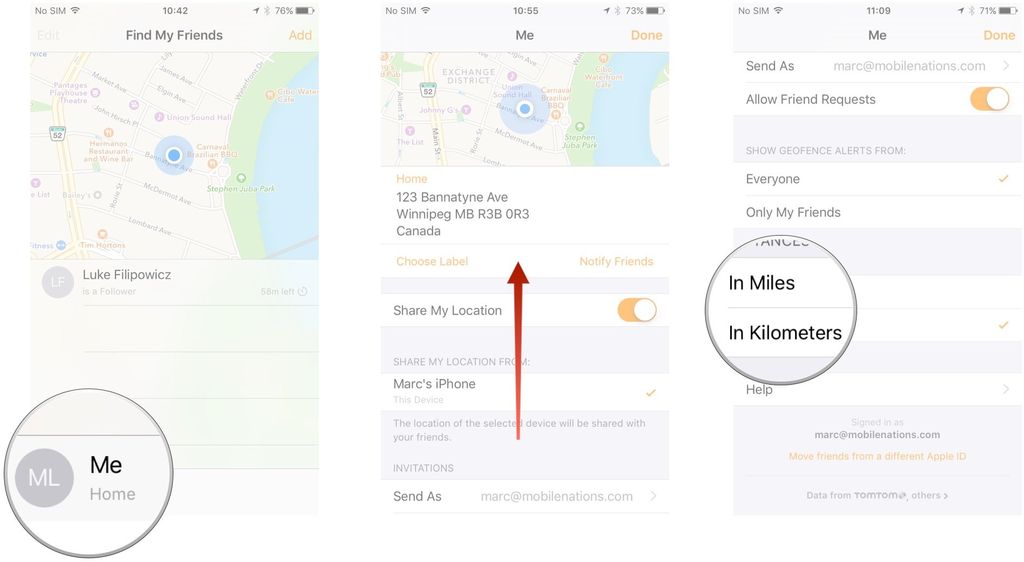 How to customize Find my Friends on iPhone and iPad | iMore