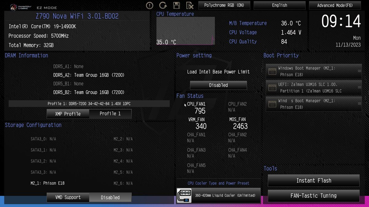 Firmware, Software and Test System - ASRock Z790 Nova Motherboard ...