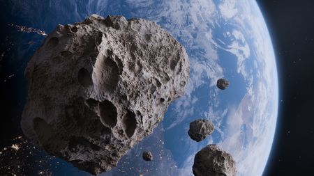 Newly discovered asteroid the size of a swimming pool has a 1-in-600 chance of colliding with ...