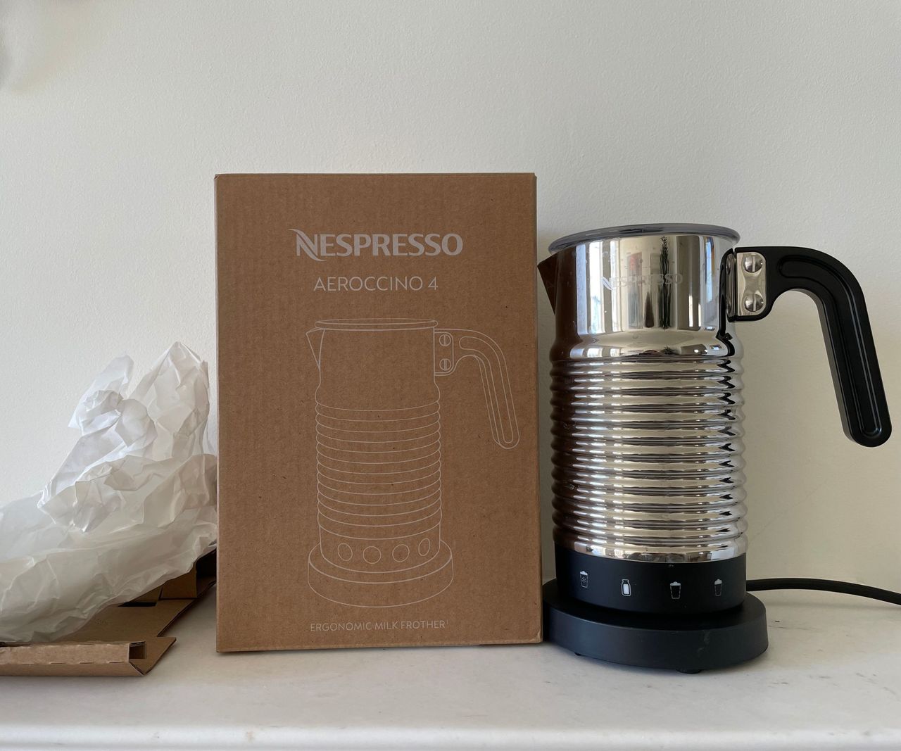 Nespresso Aeroccino 4: speedy milk frothing | Homes and Gardens