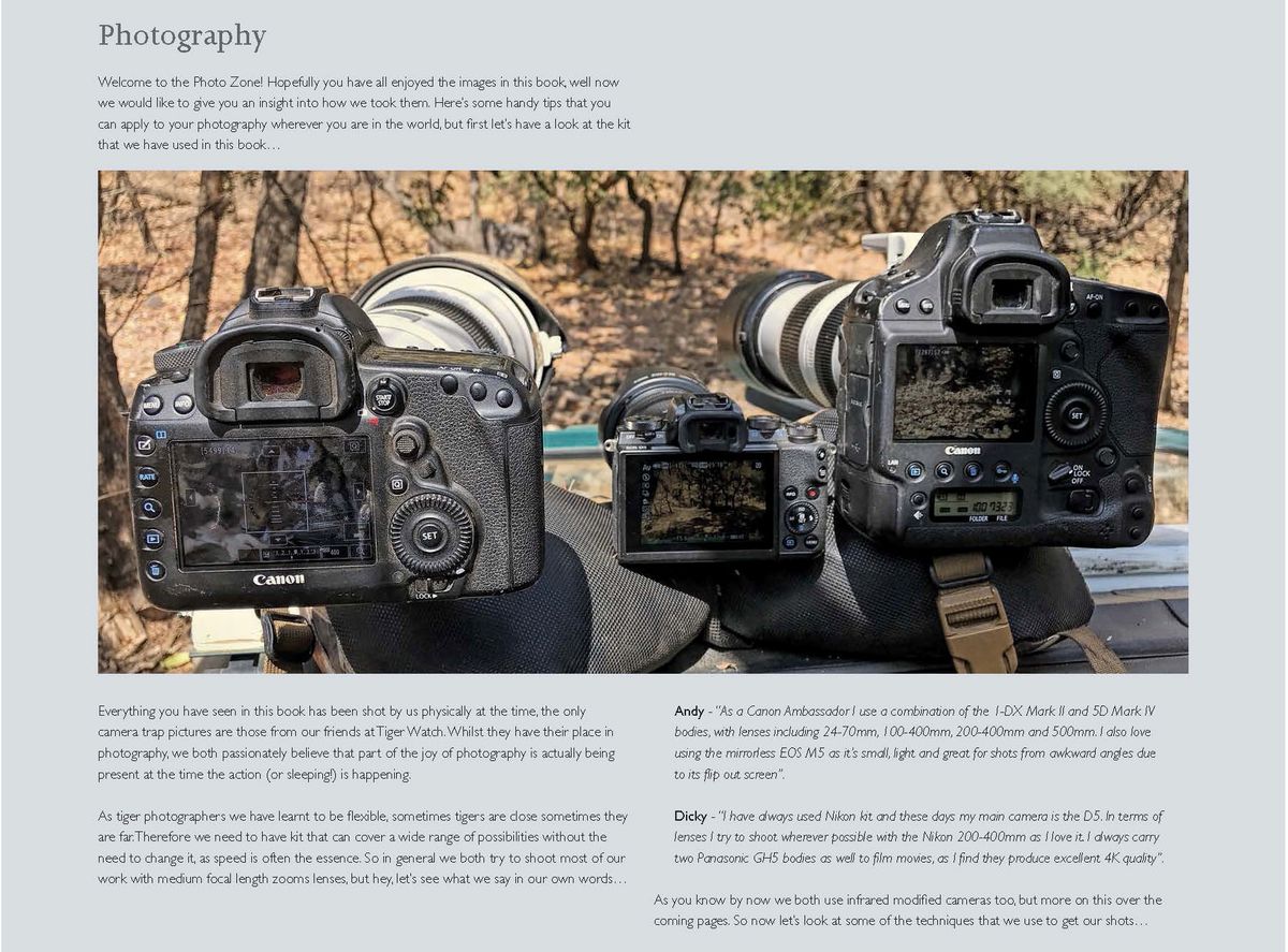 Andy Rouse photography book will delight tiger lovers | Digital Camera ...