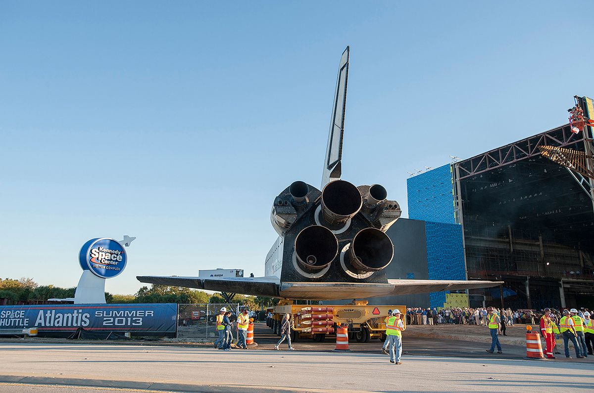 Space Shuttle Atlantis, NASA's Last Orbiter, Completes Journey to ...