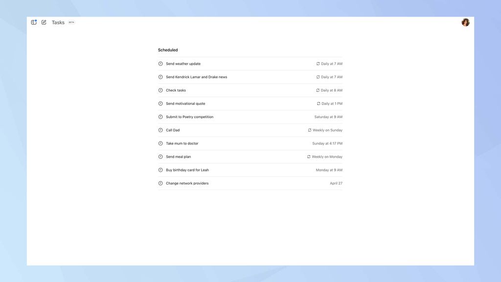 ChatGPT Tasks is a game changer — 5 prompts to try first | Tom's Guide